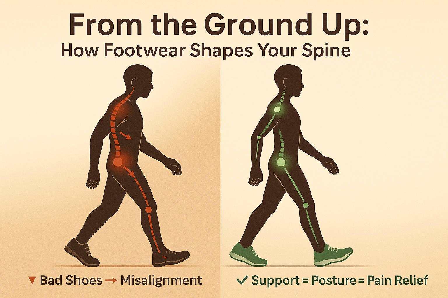 How Footwear Affects Posture and Spinal Health: The Chain Reaction from ...